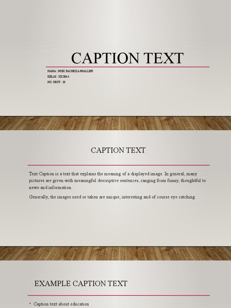 Caption Text: Nama: Muh. Fachriza Phallefi Kelas: Xii Ipa 4 No. Urut ...