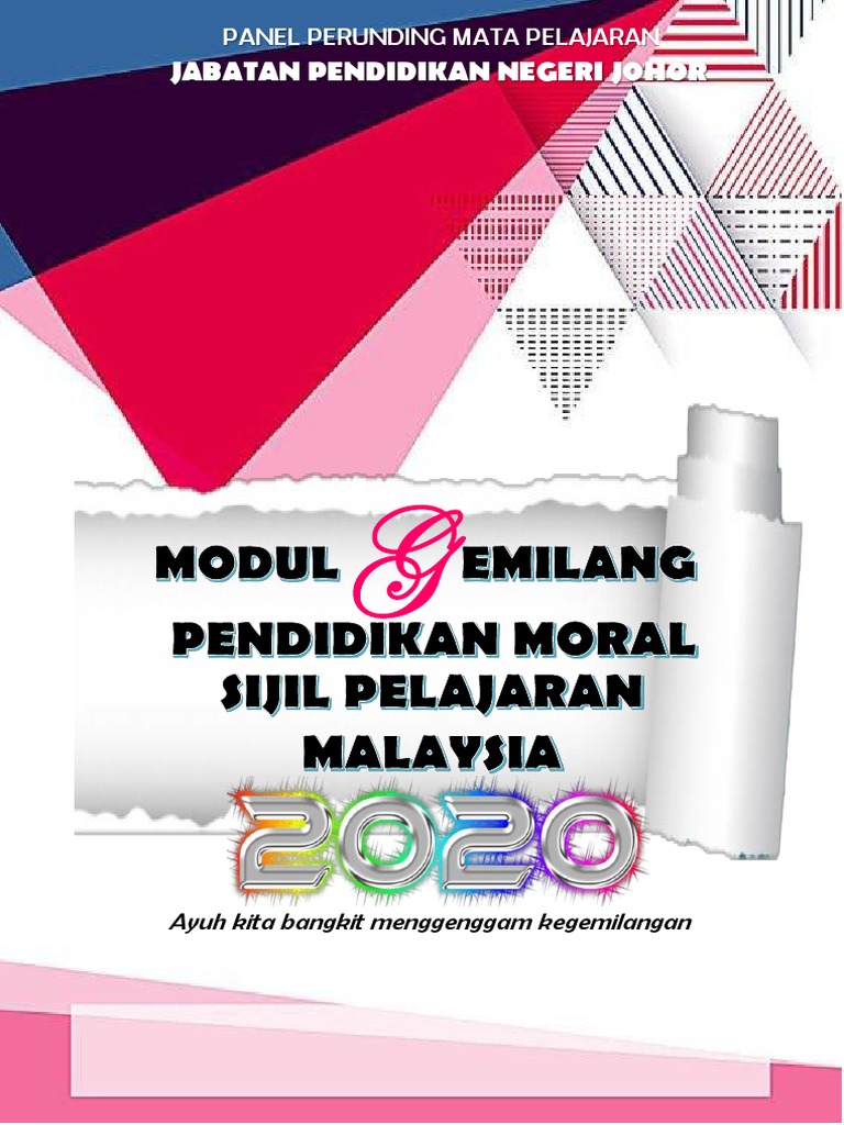 Modul Gemilang Pendidikan Moral SPM 2020 | PDF