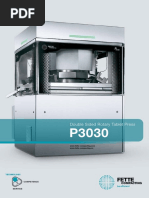 Fette Compression Machine-Pocketguide | PDF | Tablet (Pharmacy ...