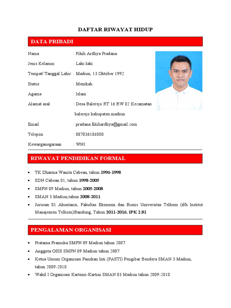 CV Baru | PDF