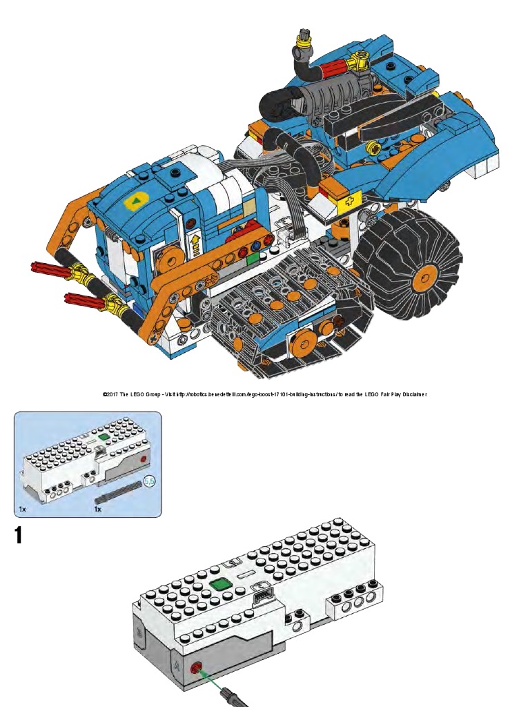 Lego Boost 17101 Mtr4 | PDF