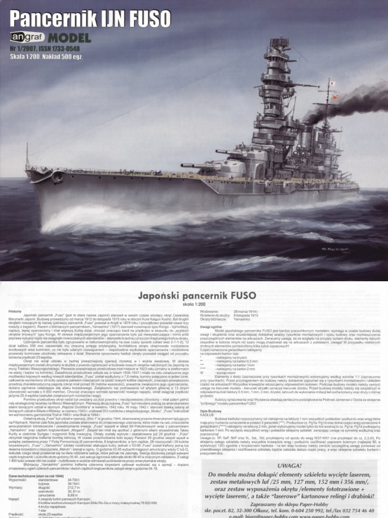 Angraf - Ijn Fuso | PDF