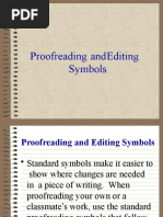 Copy Reading Symbols | PDF | Language Arts & Discipline