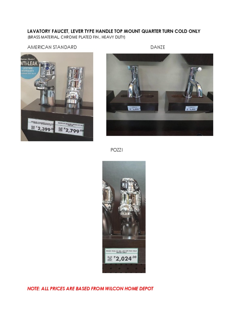 Wilcon Depot | PDF