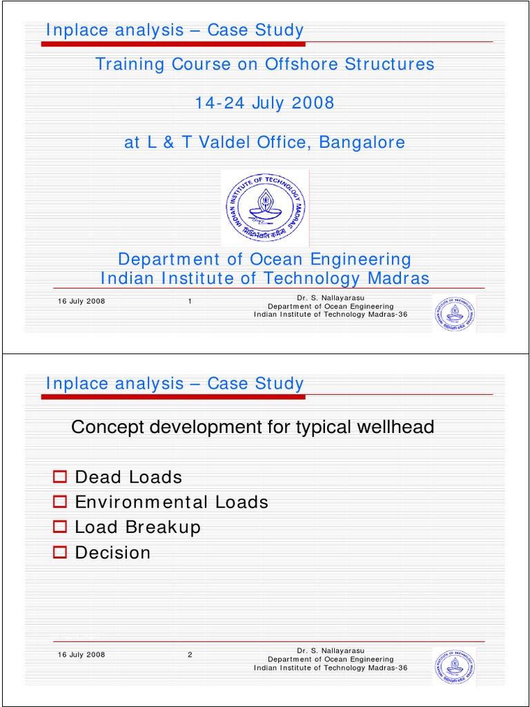 Inplace Analysis - Case Study | PDF | Engineering | Science