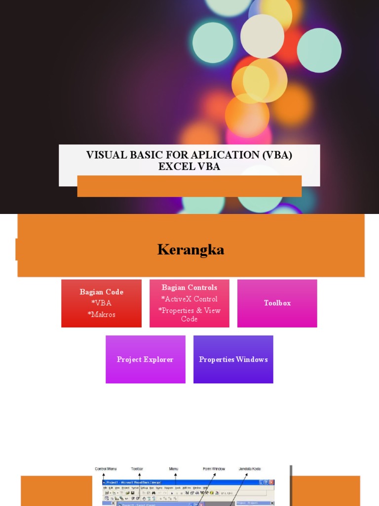 Pengenalan VBA Excel | PDF | Seni | Komputer