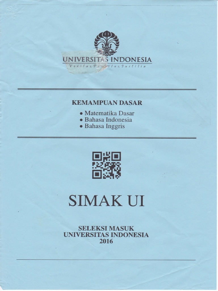 Simak Ui KD (2016) CBT | PDF