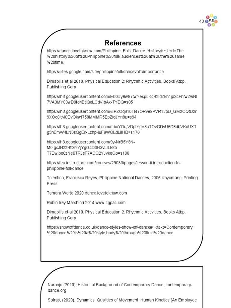 References: Path Fit 3 | PDF