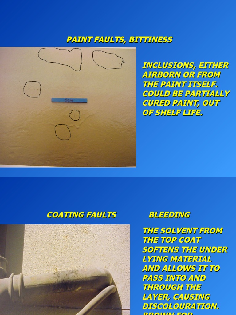 Bittiness and Paint Defects Overview | PDF | Paint | Viscosity
