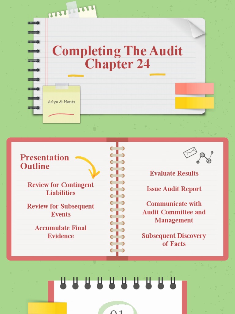 Sesi 13 - 17dec20 - Completing The Audit | PDF | Financial Audit | Audit