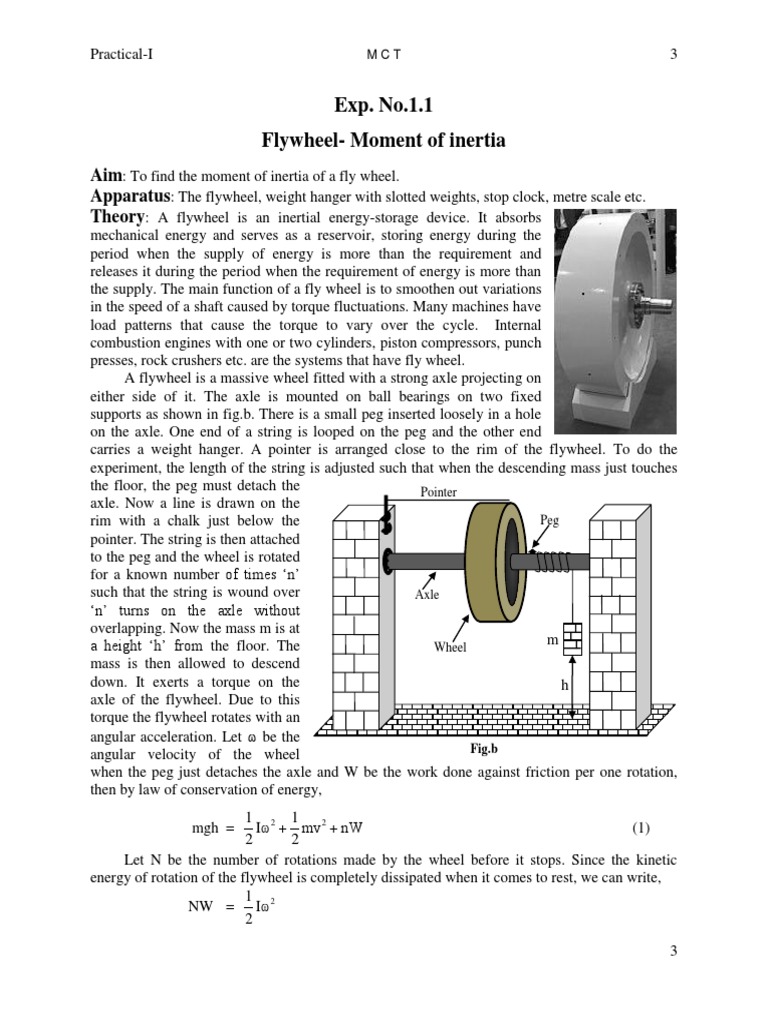 Practical Physics | PDF | Rotation Around A Fixed Axis | Pendulum