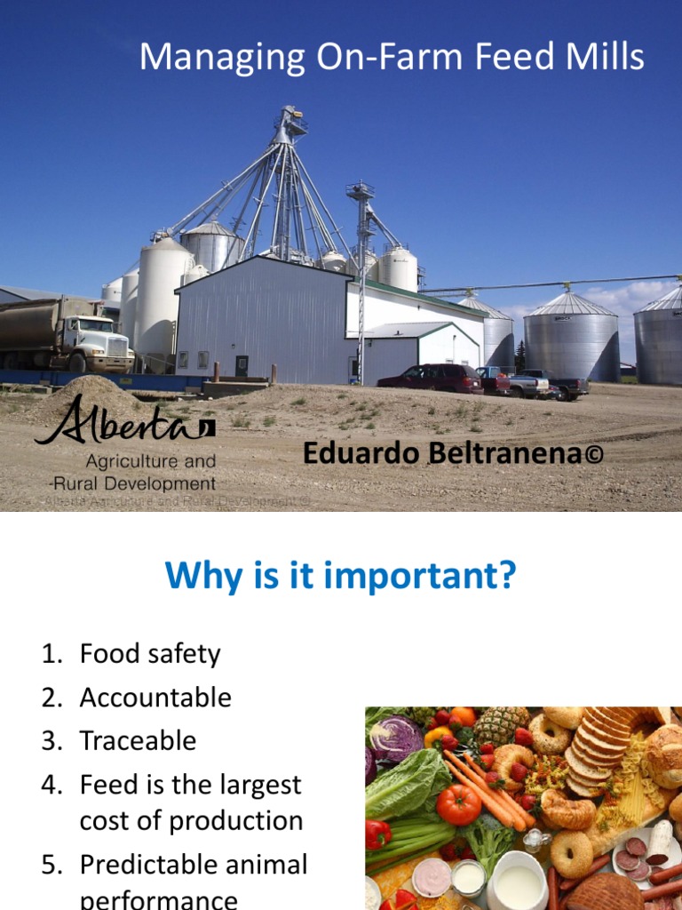 Managing-On-Farm-Feed-Mills Presentation | PDF | Nature
