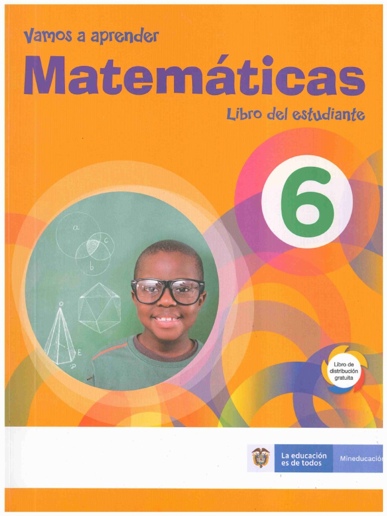 6 Vamos A Aprender Matematicas 6 | PDF