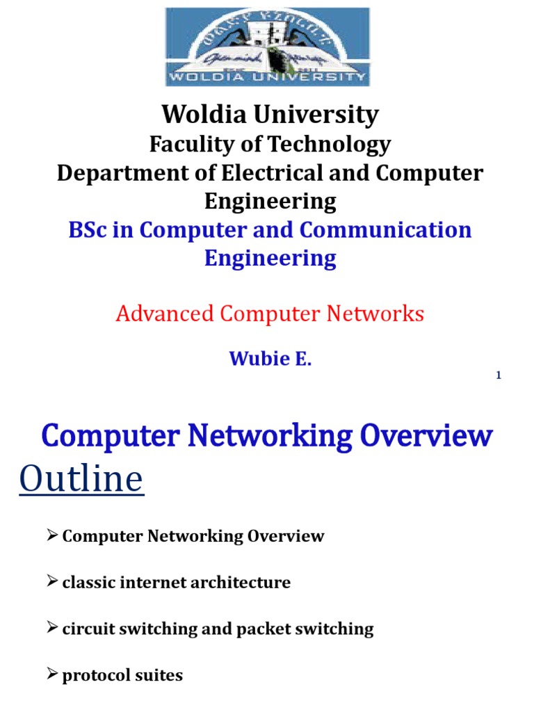 Advanced Computer Networking | PDF | Internet Protocol Suite | Computer ...