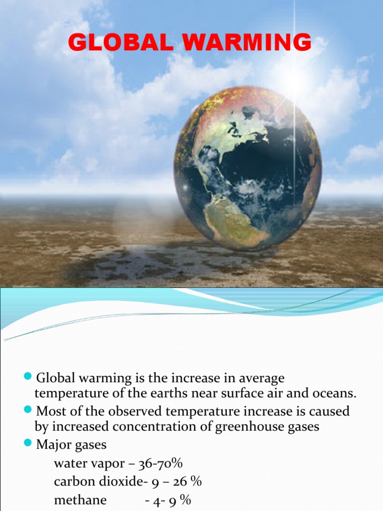 Gloal Warming | PDF | Climate Change | Greenhouse Gas