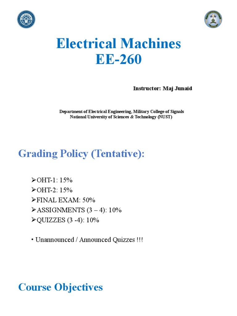 Electrical Machines Lecture1 | PDF | Magnetism | Magnetic Field