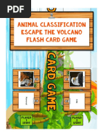 Animal Classification Flash Cards Invertebrates | PDF | Invertebrate ...