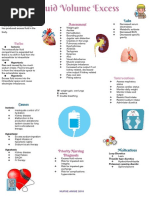 Concept Map | PDF | Dehydration | Blood