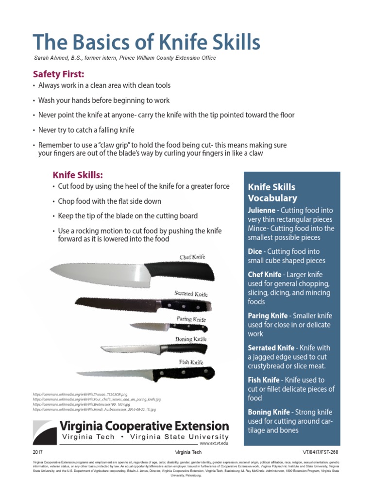 Mastering Knife Skills: A Comprehensive Guide to Safely Learning ...