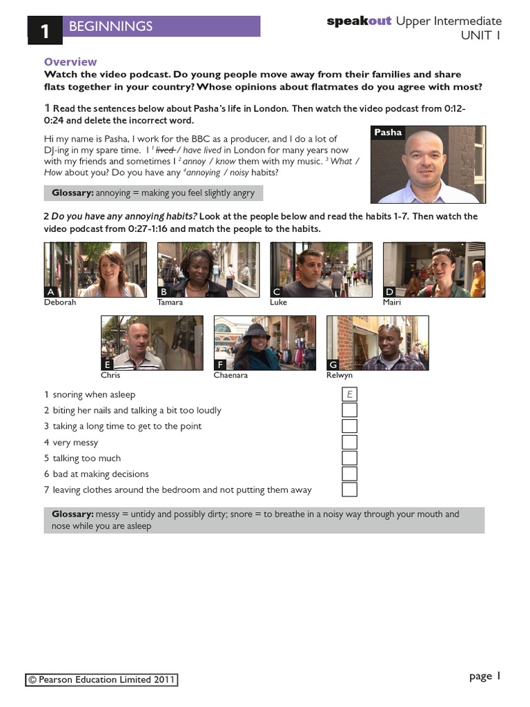 Unit 1 Beginnings | PDF