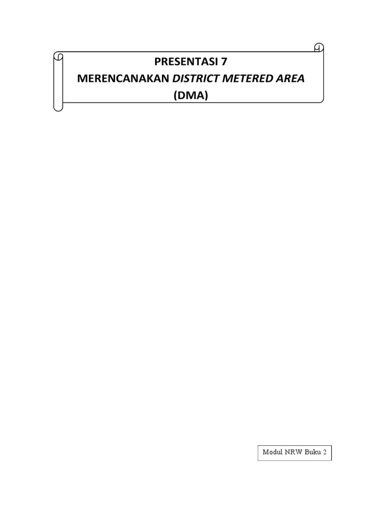 Bagaimana Perencanaan Dalam Dma | PDF