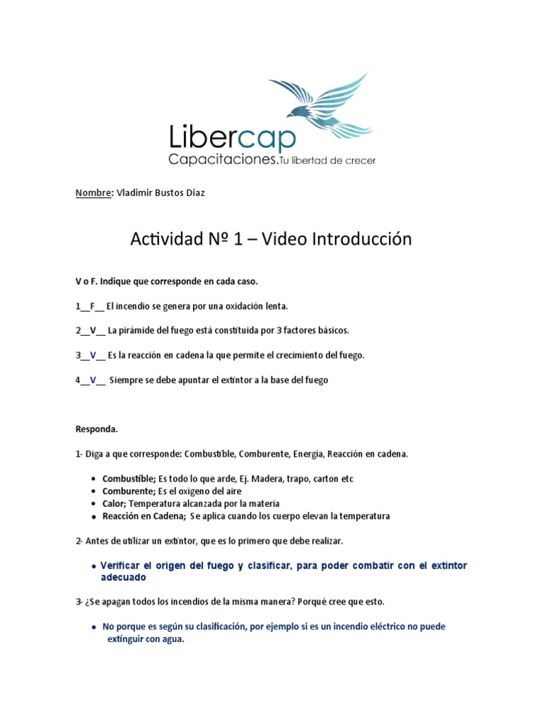 Control y Prevención de Incendios | PDF | Incendios | Redox