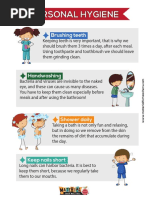 Daily Hygiene Chart | PDF | Wellness