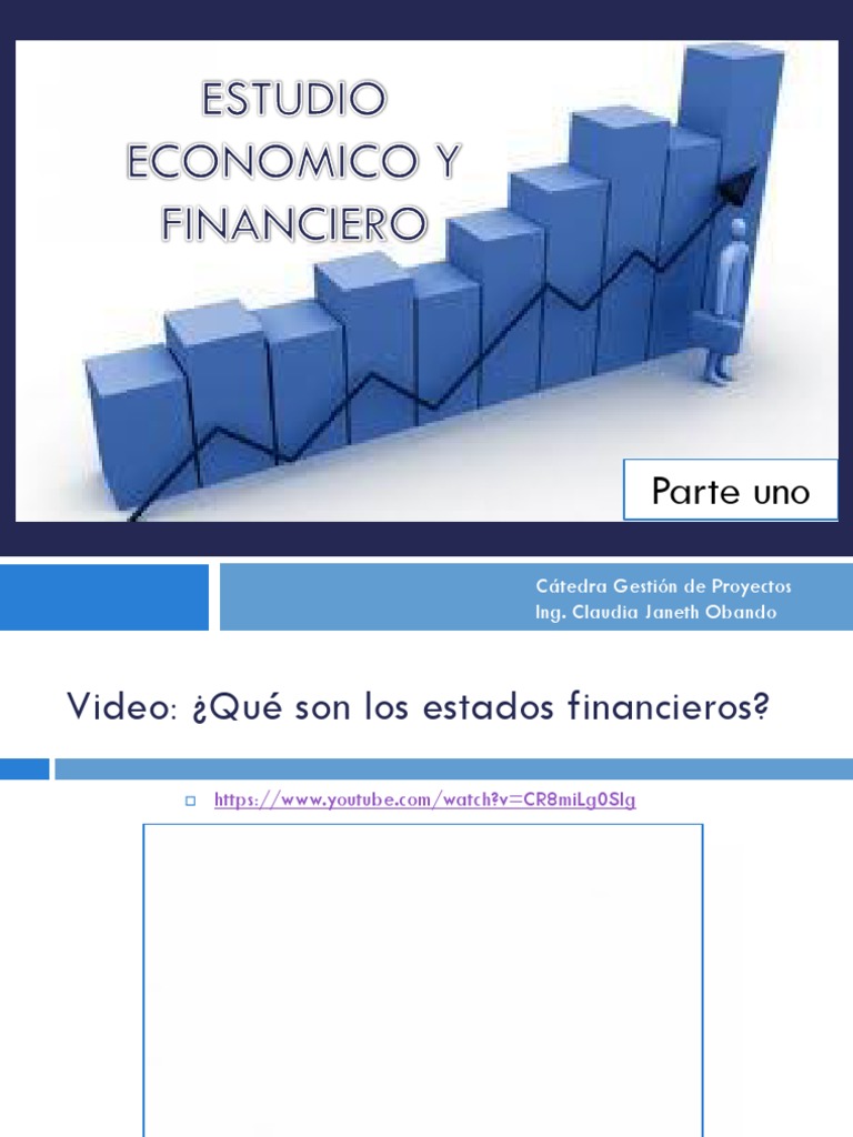 5.1 Estudio Economico y Financiero | PDF | Estado financiero | Empresas