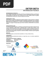 Causti LC-200 | PDF | Detergente | Agua