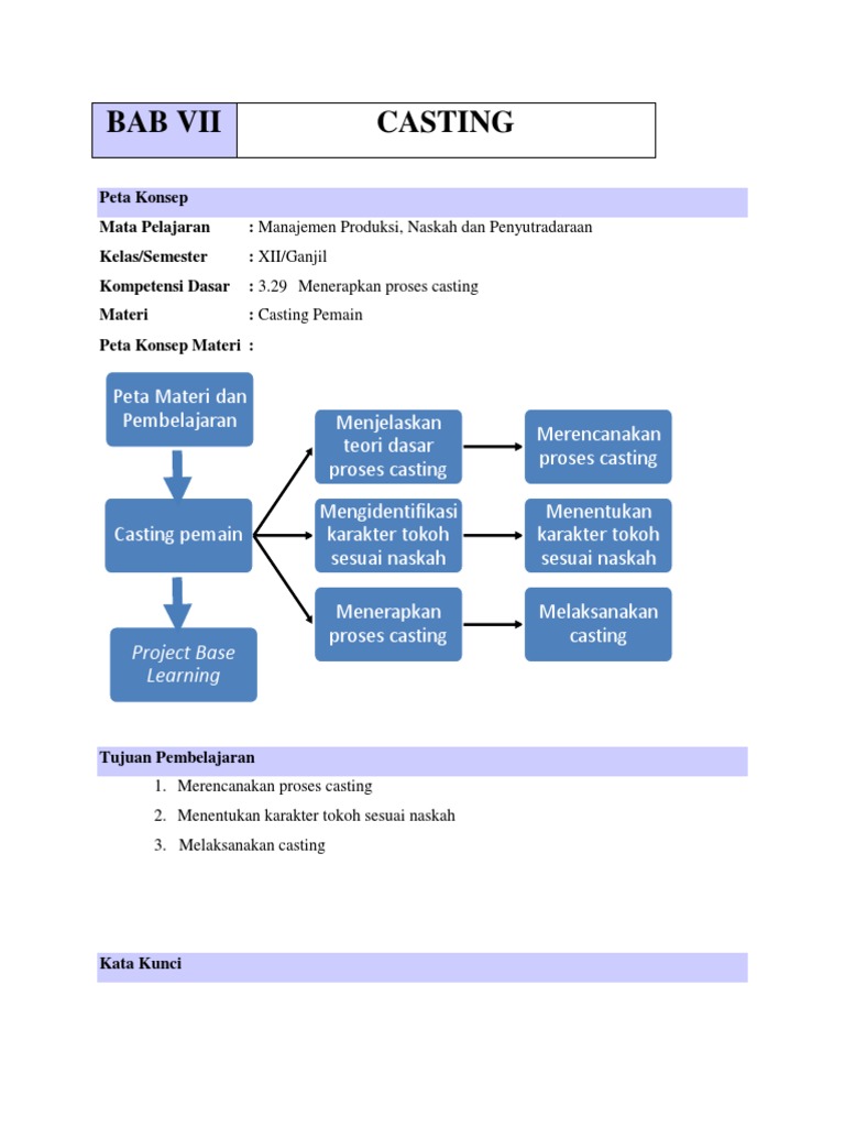BAB VII Proses Casting | PDF