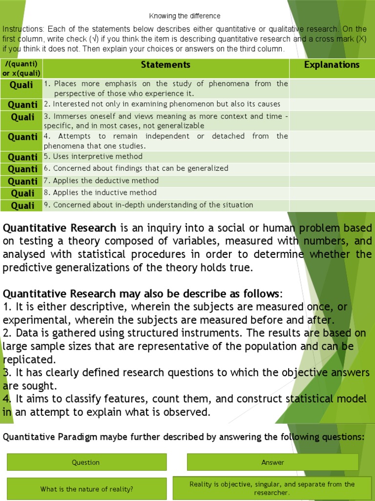 Statements Explanations Quali Quanti Quali Quanti Quanti Quanti Quanti ...