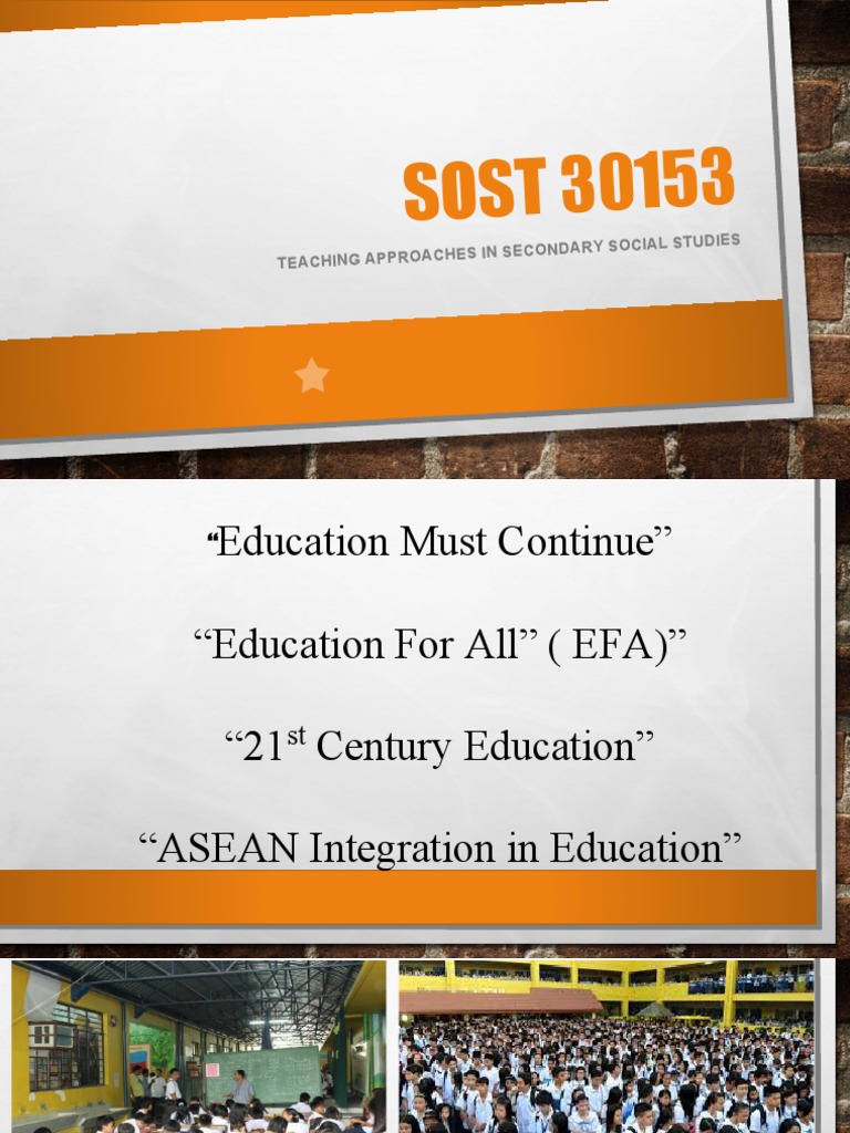 Module. Teaching Approaches in Secondary School - Social Studies ...