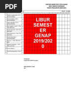 Contoh Formulir Biodata Siswa | PDF