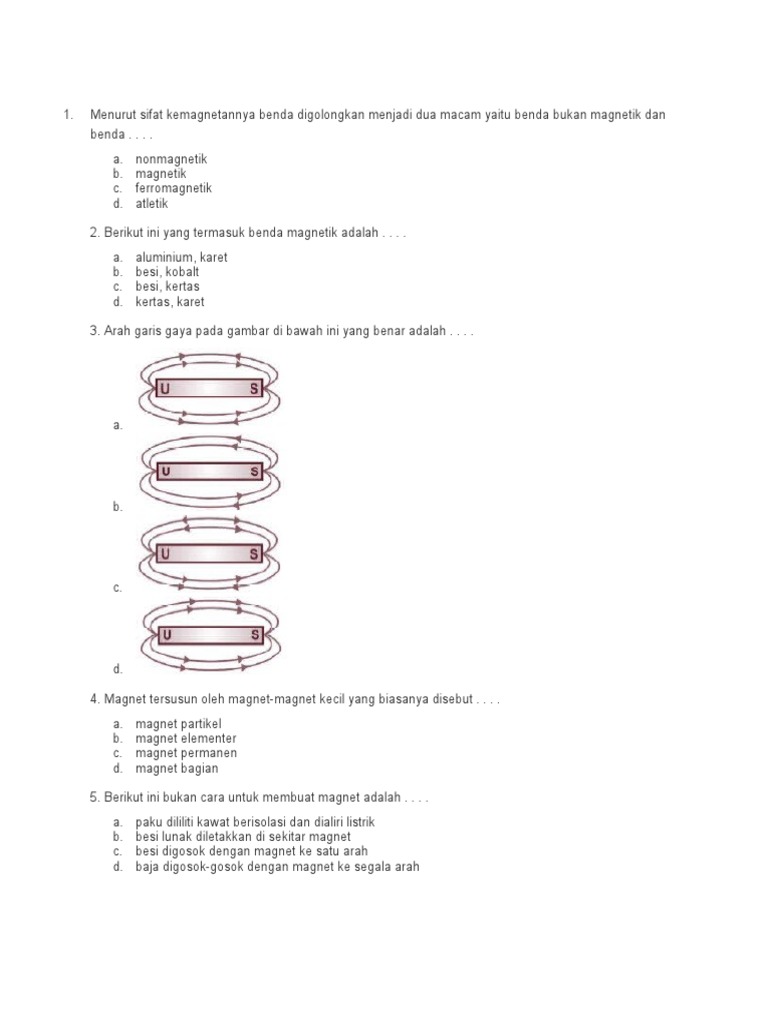 Soal Magnet | PDF