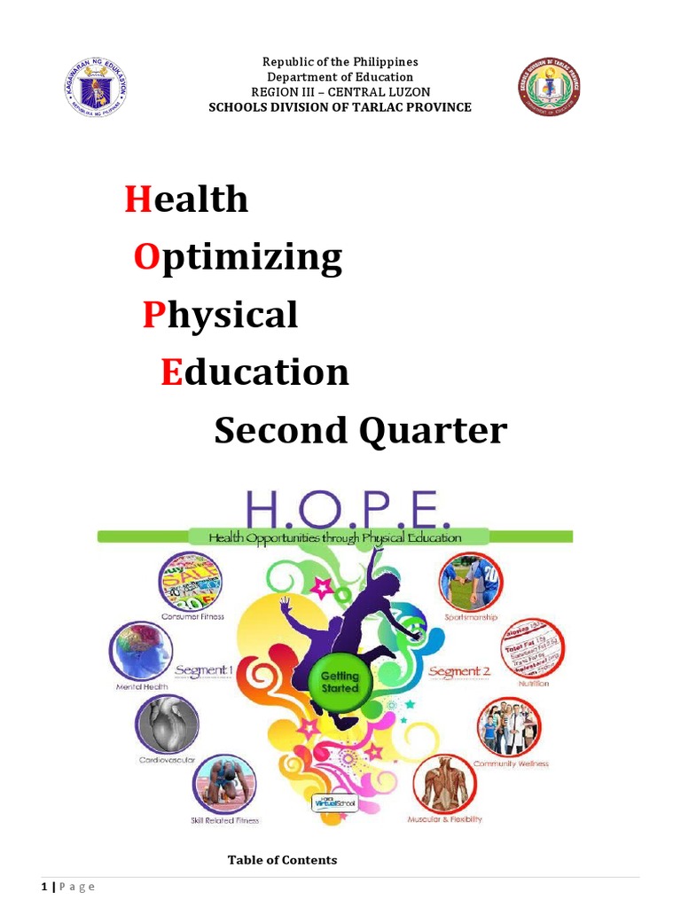 Grade 12 PE Health Module 2nd Quarter | PDF