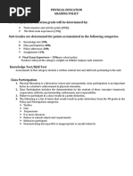 Lesson Plan Pe 6 | PDF | Physical Education | Rubric (Academic)