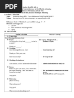 Detailed Lesson Plan Types of Sports | PDF | Sports | Lesson Plan