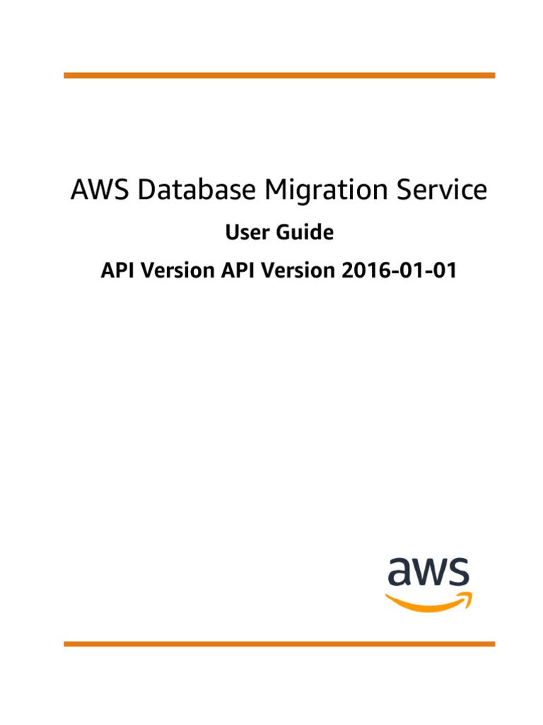 Dms Ug | PDF | Amazon Web Services | Databases
