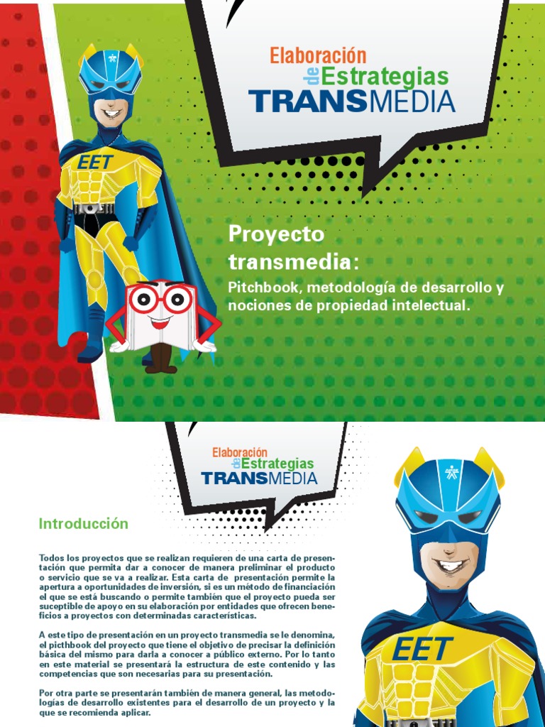 Estrategias para Pitchbook Transmedia | PDF | Aprendizaje | Business