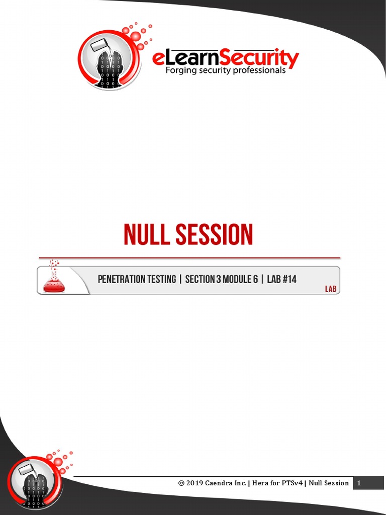 Lab14 - Null - Session | PDF | Computer Network | Computer Architecture