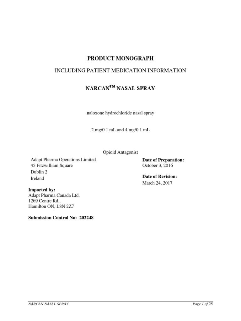 Product Monograph Suboxone | PDF | Naloxone | Opioid