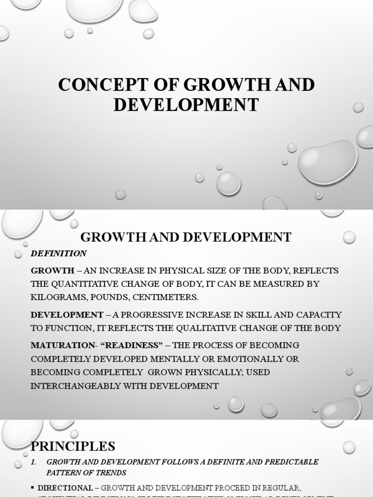 Understanding Growth and Development | PDF | Human Development | Human ...