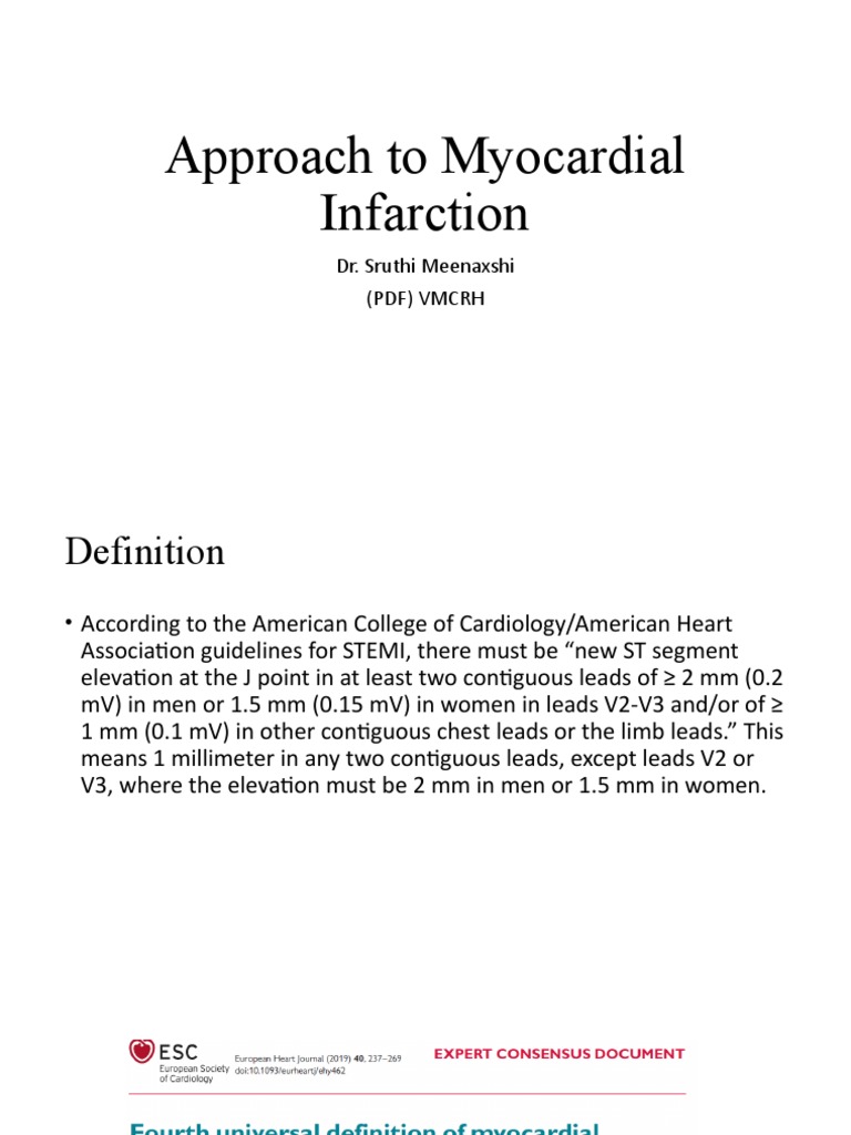Myocardial Infarction (Autosaved) | Download Free PDF | Myocardial ...
