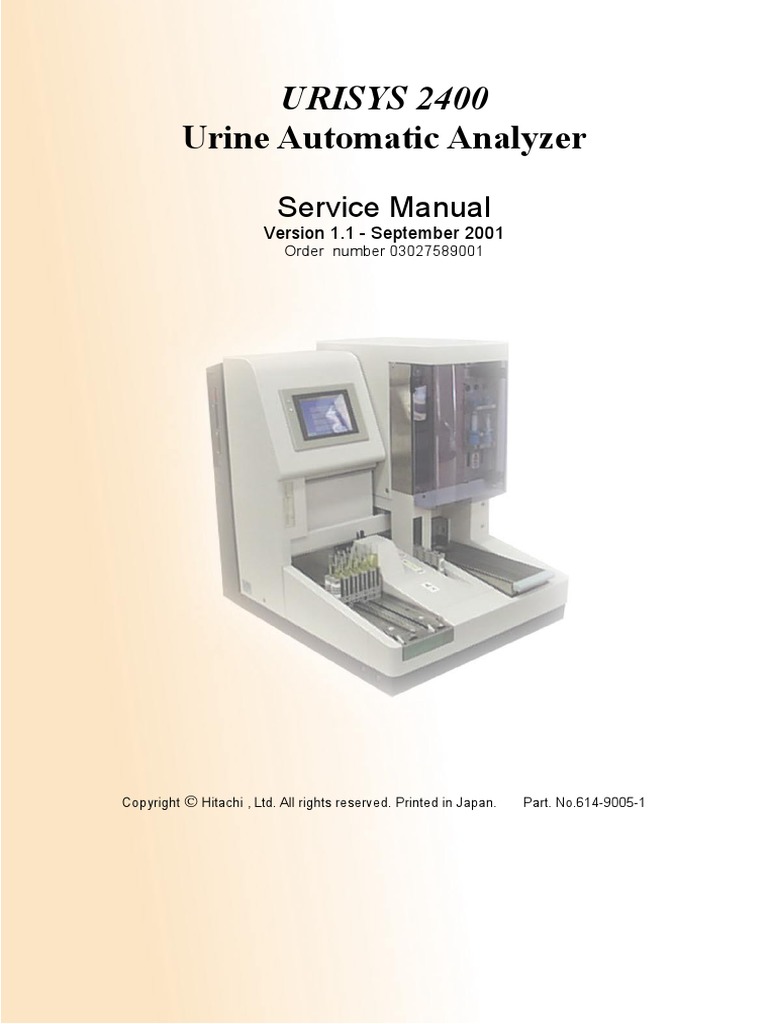 Urisys 2400 - Service Manual - English | PDF | Computer File | File System