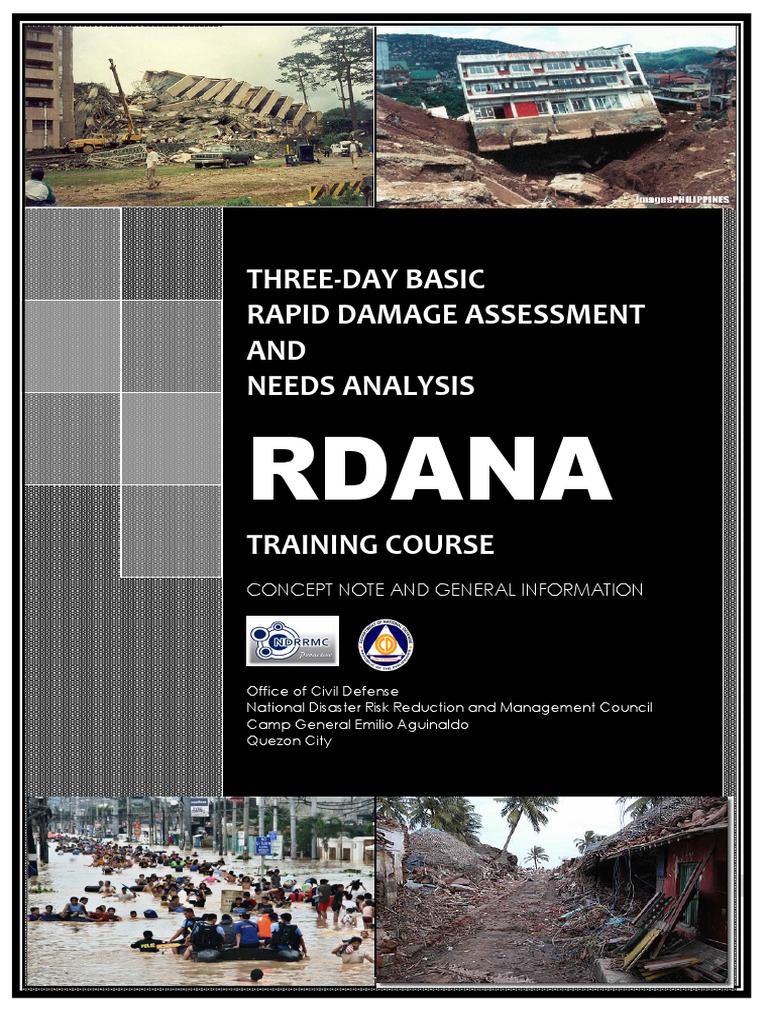 3 Day Basic Rdana Concept Note | PDF | Natural Disasters | Hazards