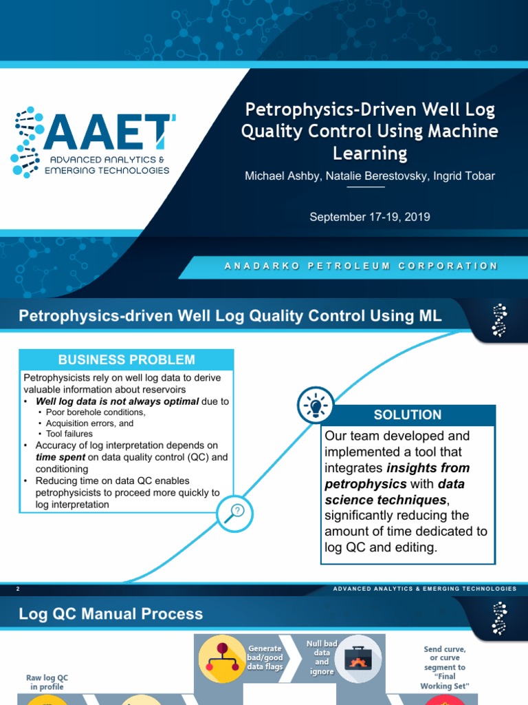 Petrophysics-Driven Well Log Quality Control Using Machine Learning-2 ...