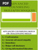 Basic Counseling Skills | PDF | Psychotherapy | Nonverbal Communication