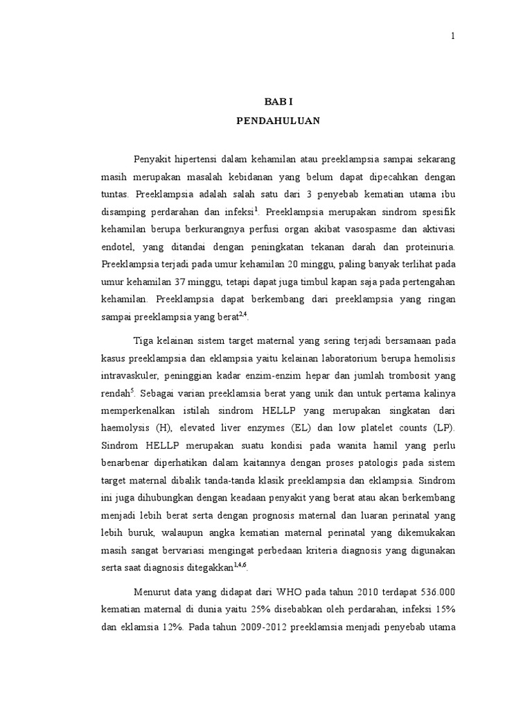 Laporan Kasus Peb | PDF