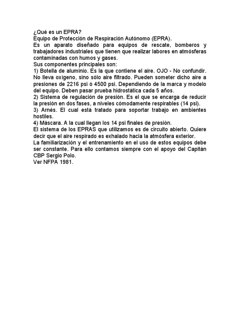 Qué Es Un EPRA | PDF