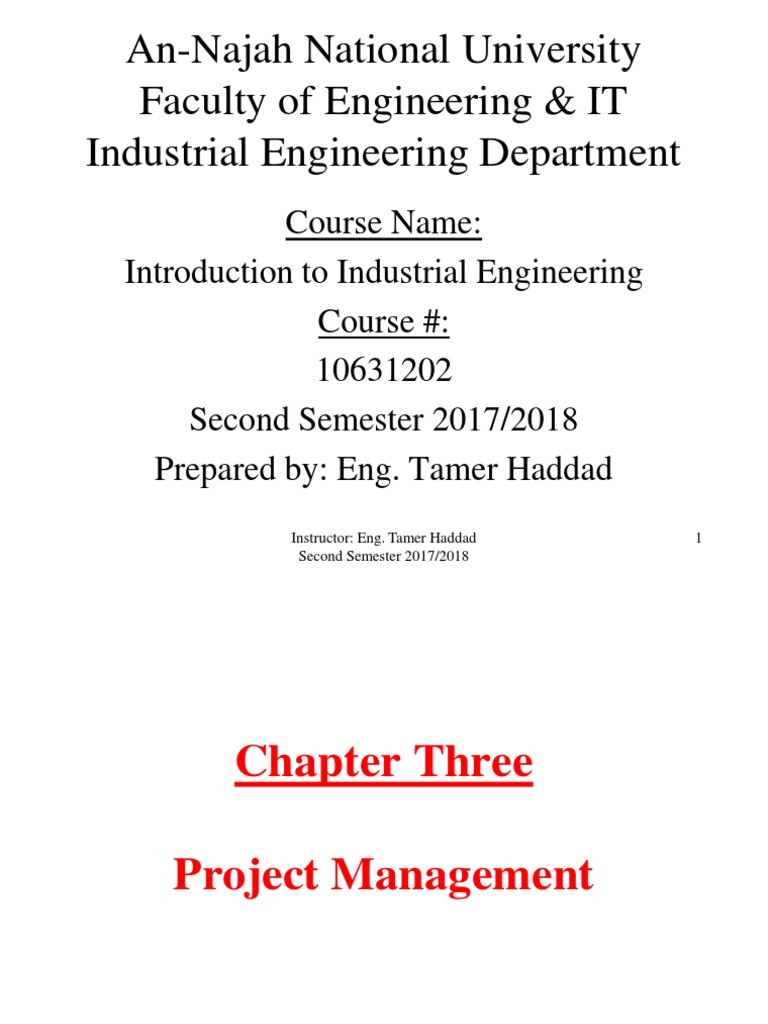 Chapter 3 - Project Management | PDF | Project Management | Computing